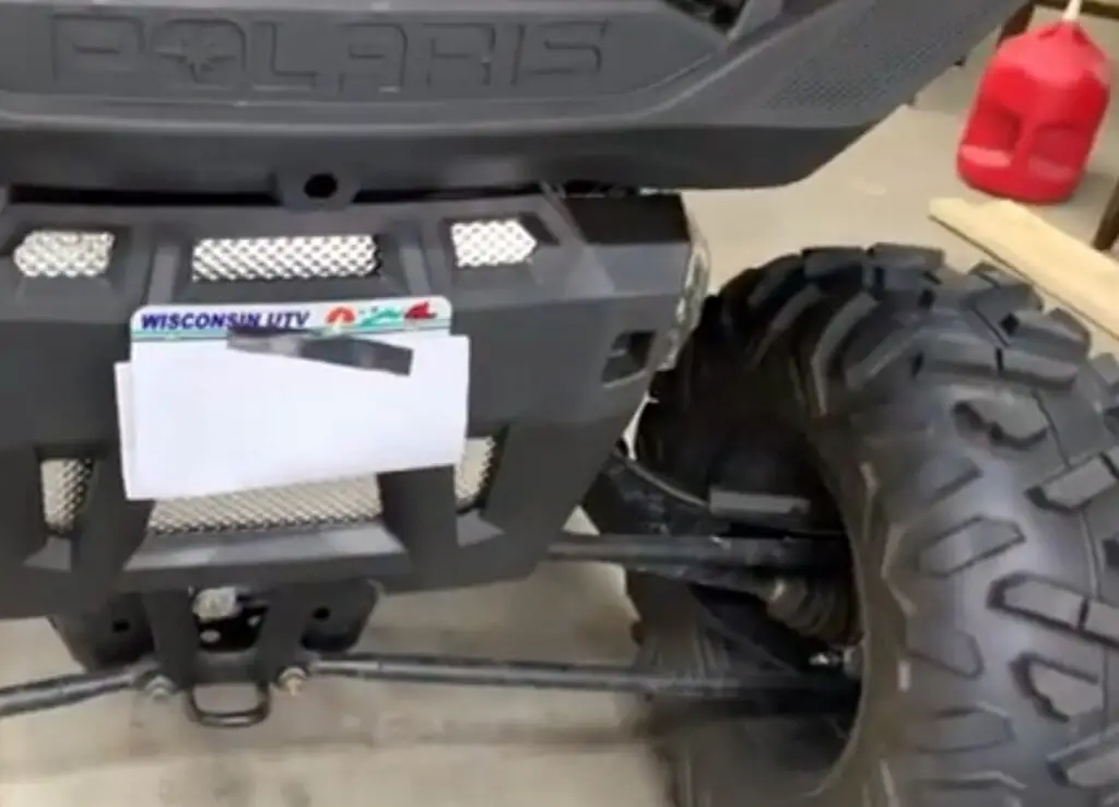 UTV License Plate Location- A Complete Guide(2024) - Bharat Suthar